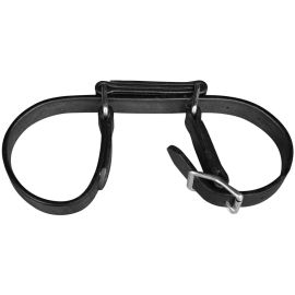 Leather Hobble With Nickle Plated Hardware - The Stagecoach West