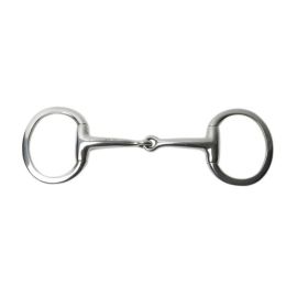 Korsteel Medium Weight Solid Mouth Snaffle - The Stagecoach West