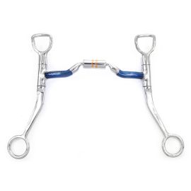 Western Flat Shank Sweet Iron Low Port Barrel Curb Bit - The Stagecoach ...