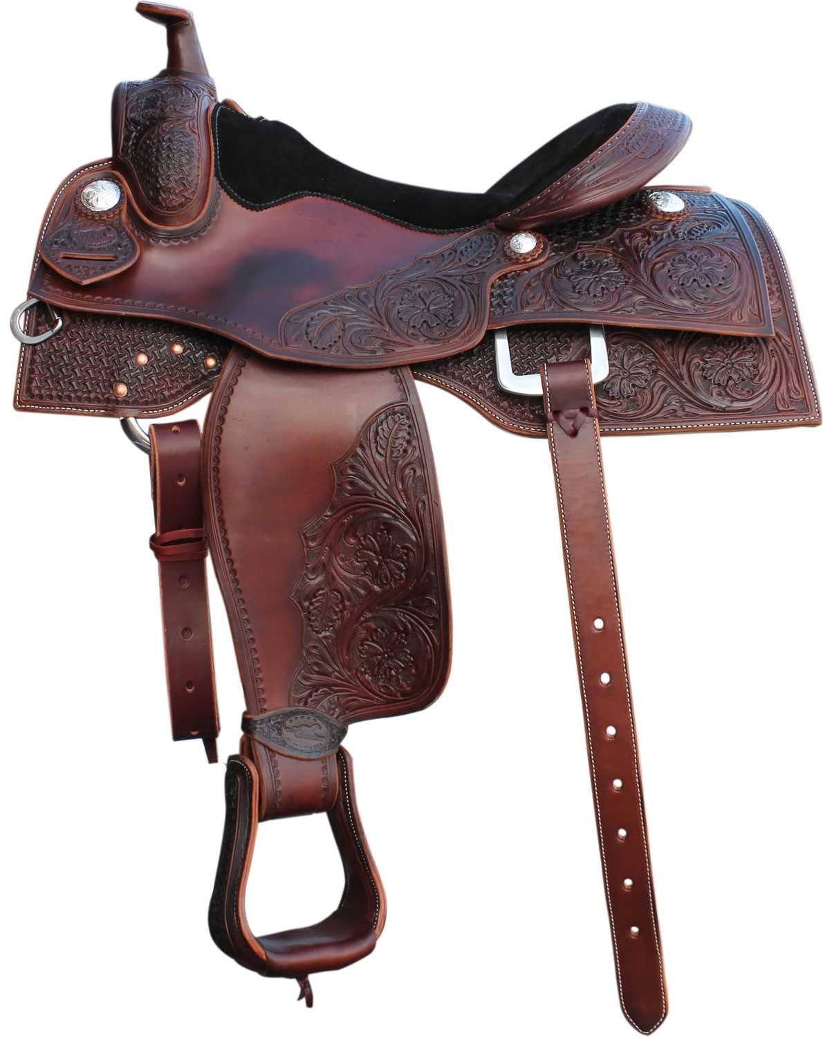 The Laramie Ranch Riding & Reining Horse Saddle - The Stagecoach West